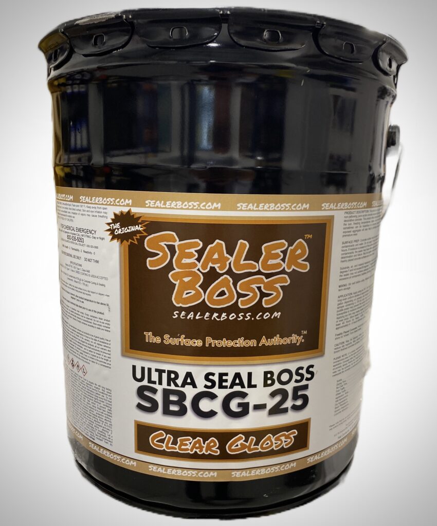 The Original Ultra Seal Boss SBCG-25, Clear Gloss Formula, 5 Gallon Option – The Decorative ...