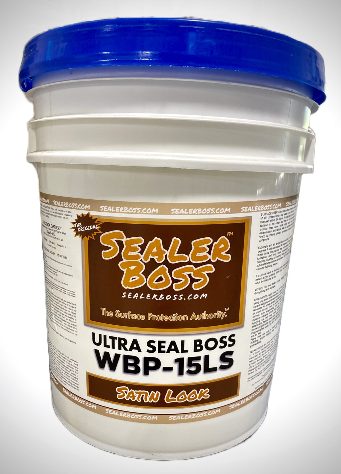 The Original-Ultra Seal Boss WBP-15LS, Low Sheen Formula, 5 Gallon ...